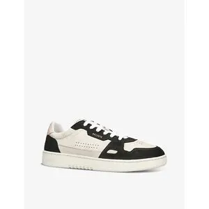 Axel Arigato Dice Leather And Suede Low-top Trainers - White/blk