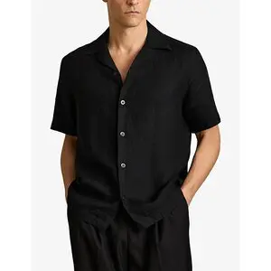 REISS Beldi Oversized-fit Linen Shirt