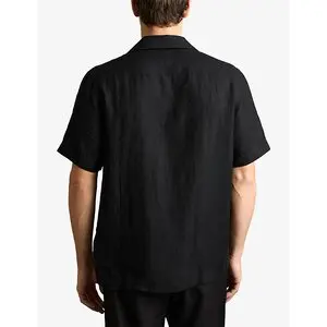 REISS Beldi Oversized-fit Linen Shirt