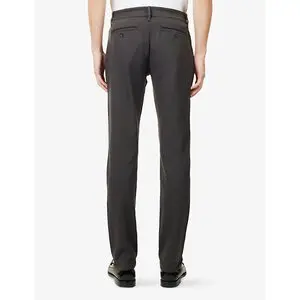 Paige Transcend Knit Stafford Tapered Trousers - Rocket