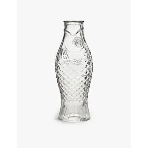 SERAX Paola Navone Fish & Fish Glass Bottle 1l - Clear