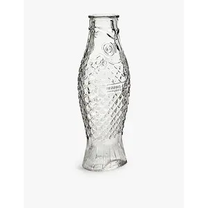 SERAX Paola Navone Fish & Fish Glass Bottle 1l - Clear