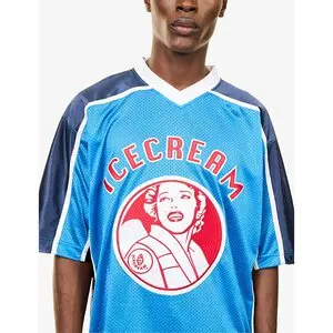 ICECREAM Graphic Jersey Football Top