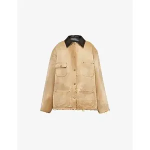Prada Distressed Canvas Jacket