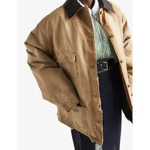 Prada Distressed Canvas Jacket