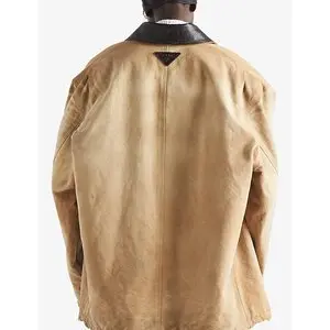 Prada Distressed Canvas Jacket