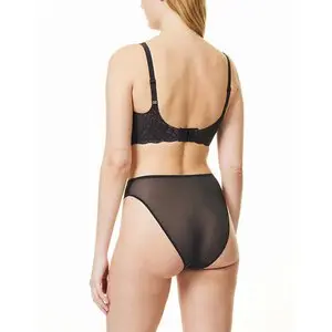 SLOGGI Zero Feel Stretch-woven Bralette - Black