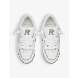 REPRESENT Studio Panelled Leather Mid-top Sneakers