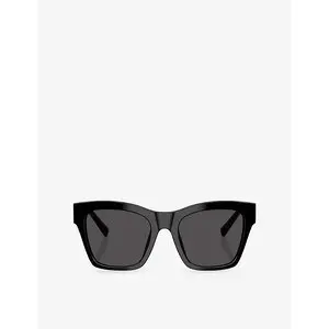 Dolce & Gabbana Dg4512 Square-frame Acetate Sunglasses - Black