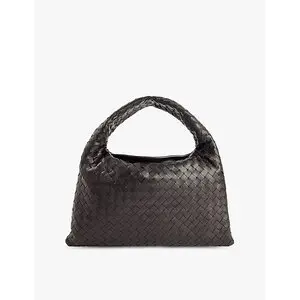 Bottega Veneta Hop Small Leather Shoulder Bag - Fondant-m Brass