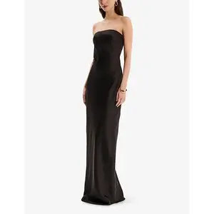 OMNES Amdra Strapless Maxi Dress - Black
