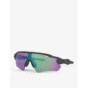 Oakley Rectangular-framed Sunglasses - Silver