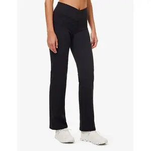 ADANOLA Wrap-over Yoga Trousers
