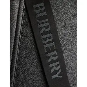 Burberry Note Leather Cross-body Bag - Black