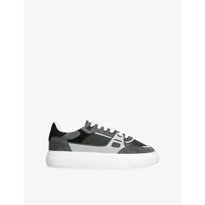 ARNE Atlas Leather And Mesh Trainers