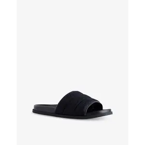 Gucci Monogram Canvas Slides