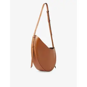 Soeur Winona Leather Shoulder Bag - Brown