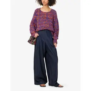 Dries Van Noten Talulah Braid-knit Cotton Jumper