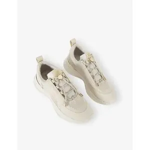 Kurt Geiger Fabric Low-top Trainers With Toggle Detail - Bone
