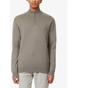ARNE Funnel Neck Cotton-knit Jumper