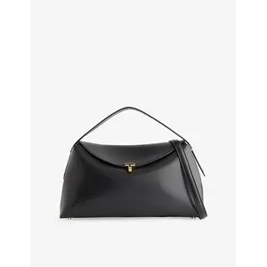 TOTEME T-lock Leather Top Handle Bag