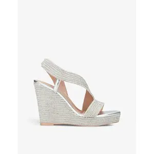 Carvela Gala Crystal-embellished Heeled Sandals