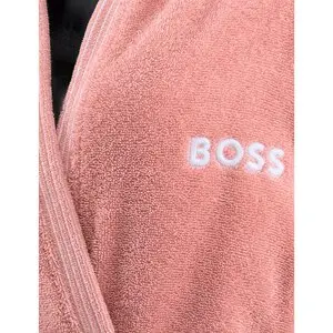 BOSS Edge Hooded Cotton Bathrobe - Blush