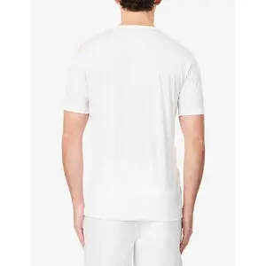 Sunspel Regular-fit Crewneck Stretch-jersey T-shirt - White