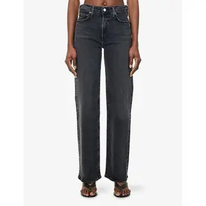 AGOLDE Harper Straight-leg Stretch-denim Jeans - Radius