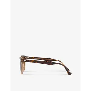 Ray-ban Square Frame Acetate Sunglasses - Brown
