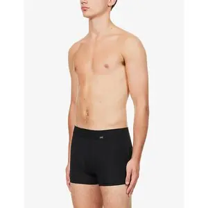 Hanro Logo Stretch-jersey Trunks