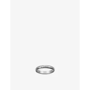 Cartier C De Wedding Ring - Platinum