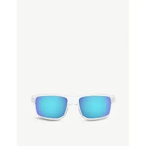 Oakley Gibston Rectangle-frame Acetate Sunglasses - Clear