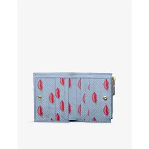 Prada Brand-plaque Small Leather Wallet