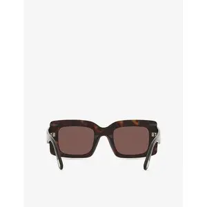 TOM FORD Rectangle-frame Sunglasses - Brown