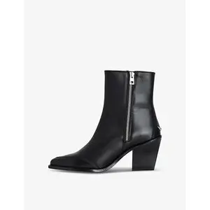 Zadig&Voltaire Cara Leather Ankle Boots
