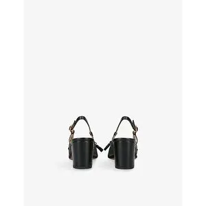 Valentino Garavani Valet Du Roi 60 Mesh And Leather Slingbacks