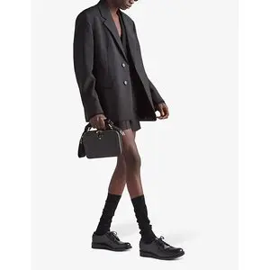 Prada Brique Medium Saffiano-leather Bag