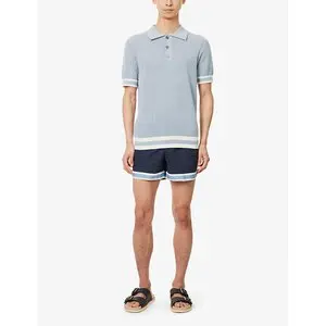 CHE Baller Regular-fit Swim Shorts - Navy