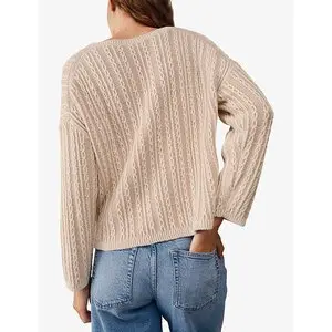 THE WHITE COMPANY Cable-knit Cotton Jumper