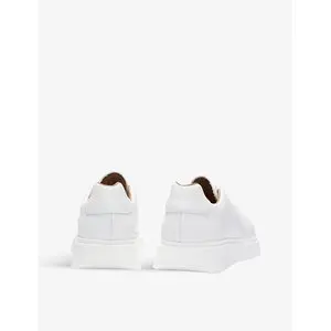 BOSS Leather Low-top Trainers - White