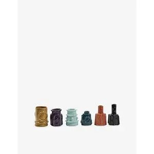 SERAX Molly Stoneware Vases Set Of Six - Mix