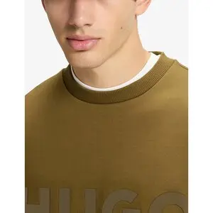 Hugo Embroidered-logo Cotton Cap - Black