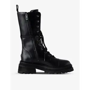 Zadig&Voltaire Wing-embellished Leather Ankle Boots