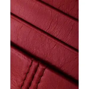 Prada Triangle-logo Leather Card Holder - Red