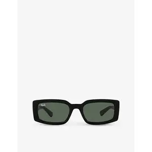 Ray-ban Acetate Pillow-frame Sunglasses - Black