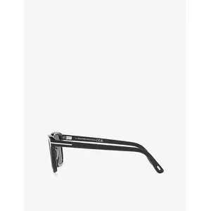 TOM FORD Ft1179 Barron Square-frame Sunglasses - Black