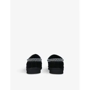UGG Tasman Ii Shearling-lined Suede Slippers - Black