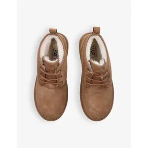 UGG Neumel Logo-debossed Suede Chukka Boots - Tan
