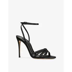 Casadei Julia 100 Satin Heeled Sandals